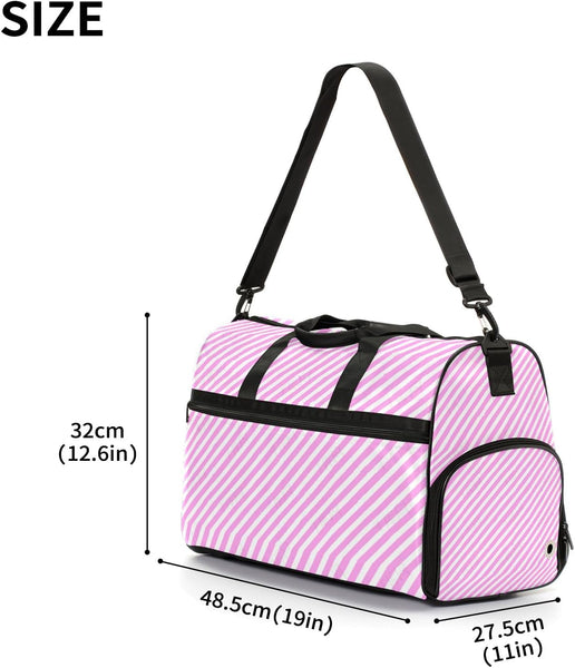 NUBILY Yoga Exercise Bag Weekender Bags for Women Men Waterproof Folda